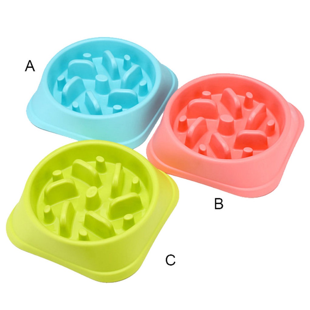 [GLOBAL] Pet Slow Feeder Anti Choke Anti-slip Slow Eating Feeding ...