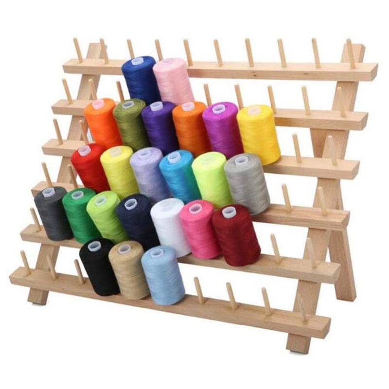 Goods In Stock60 Spools อุปกรณ์ด้ายไม้สําหรับเย็บผ้า - dilao87.th ...
