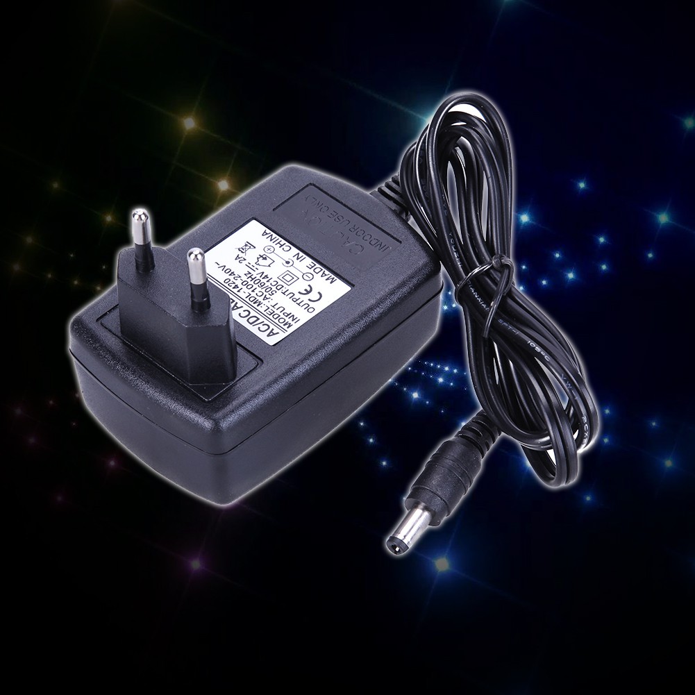 DC 14V 2A Adapter AC to DC อะแดปเตอร์แปลง 5.5 x 2.5 mm UK US EU AU ...