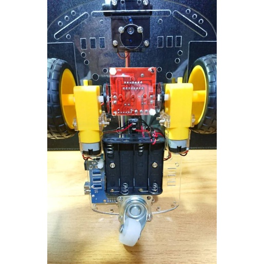 Arduino Car-มีโค้ด ประกอบแล้ว รถ Arduino รถหลบหลีกสิ่งกีดขวาง 2WD ...