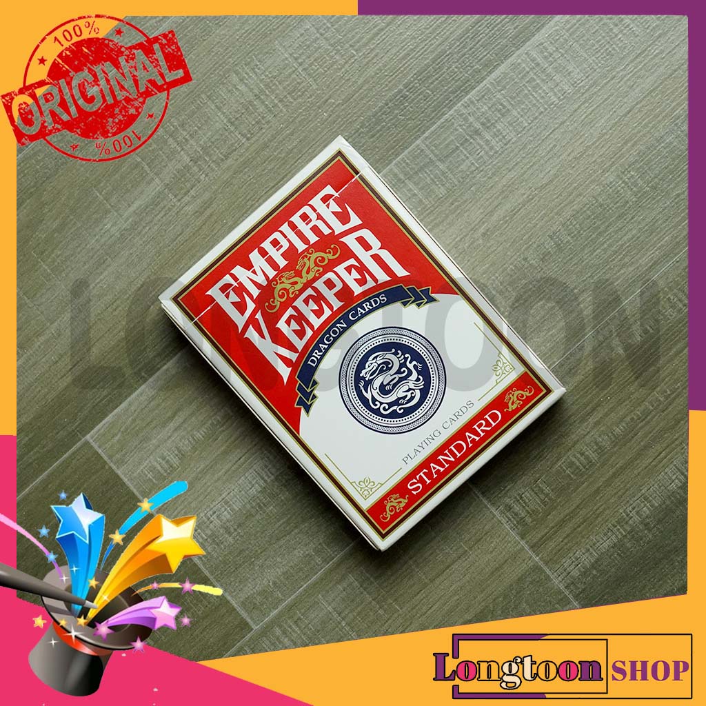 อุปกรณ์มายากล Empire Keeper Red Playing Cards | Shopee Thailand
