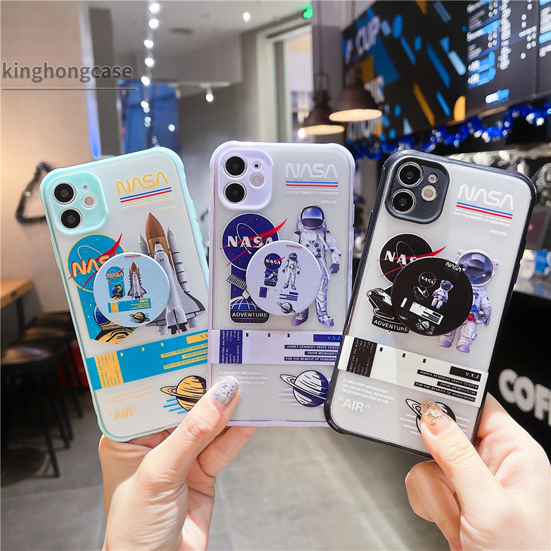 Alien Astronaut Rocket Case เคส VIVO Y11 V19 Y50 Y91C Y1S Y12 Y20 Y20S ...