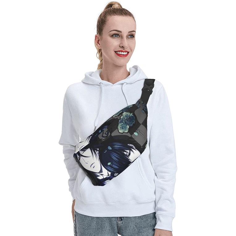 Wang Cui Outdoor sports Black Butler Chest bag - ntxpp501.th - ThaiPick