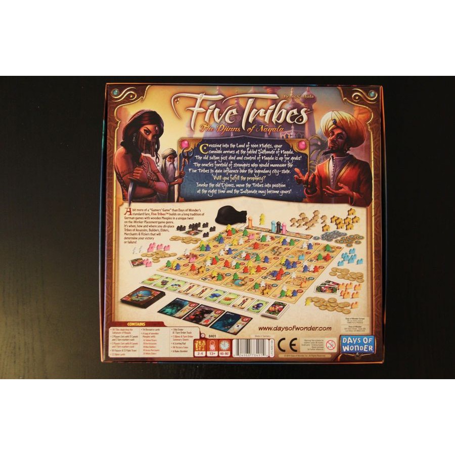 Five Tribes Board Game แถมซองใส่การ์ด SS 22 Vi 54 - alisa.gam - ThaiPick