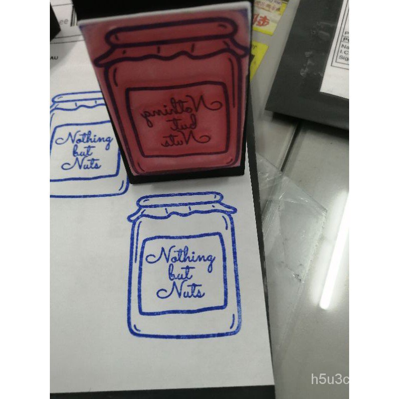 RUBBER STAMP CUSTOMIZED SIZE (Custom made) Square/Cop Petak ZTiV ...