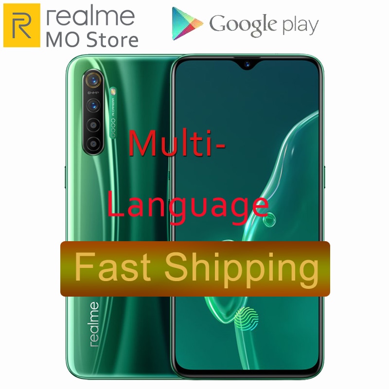 Original OPPO Realme X2 X 2 Cellphone VOOC 30W Fast Charger Moblie Phone Snapdragon 730G 64MP ...