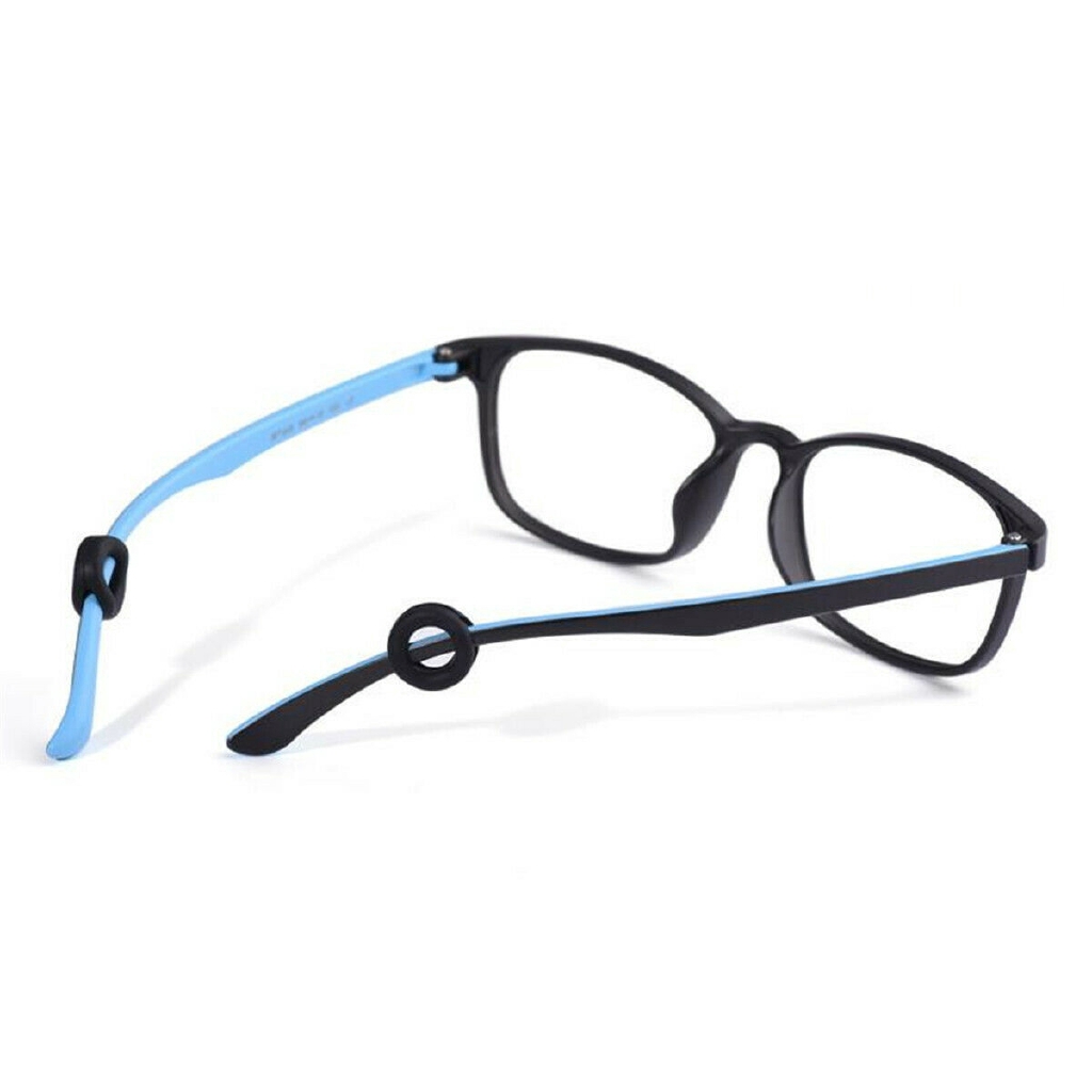 Eyeglass Temple Tips Sleeve Retainer Silicone Anti-slip Holder Elastic ...