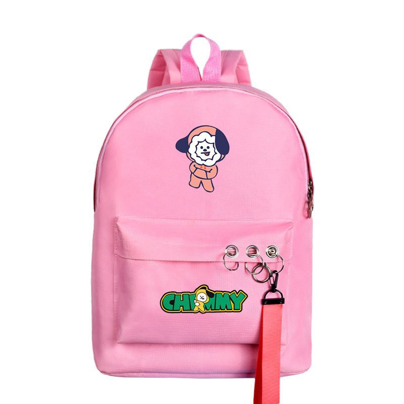 insBTS Bulletproof Youth League BT21 Backpack Korean Cute Student ...