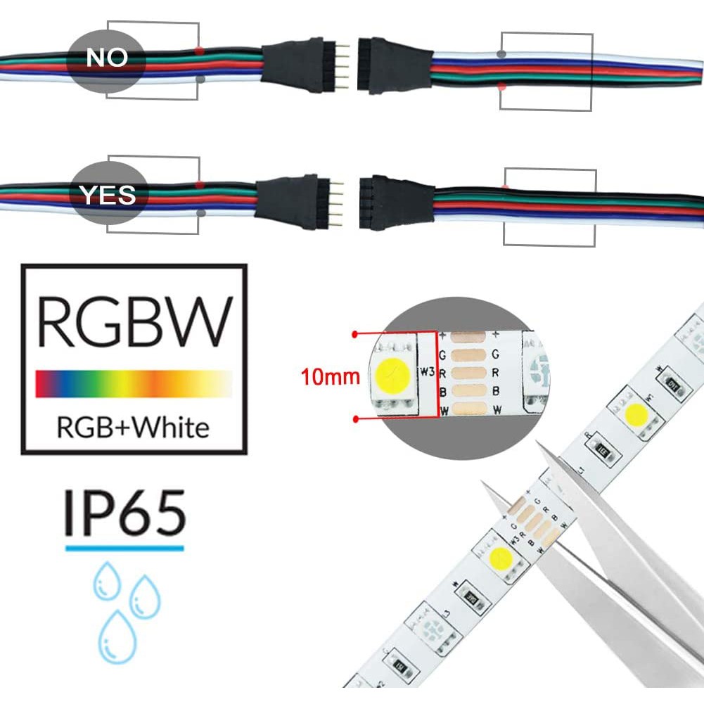 รางปลั๊กไฟ:5m 10m WIFI RGB RGBW RGBWW Led Stri SMD5050 Dimmable Light ...