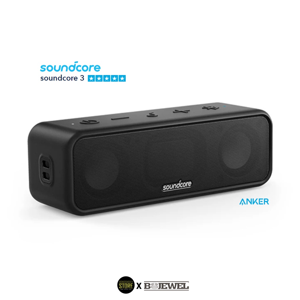 (เคลียร์สต็อค) Anker SoundCore 3 ลำโพง Bluetooth 16WPure ไทเทเนียมไดอะแฟรมPartyCast เทคโนโลยี ...