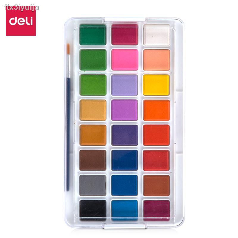 เม็ดสี Deli 73868 Solid watercolor paint set Art major students use ...