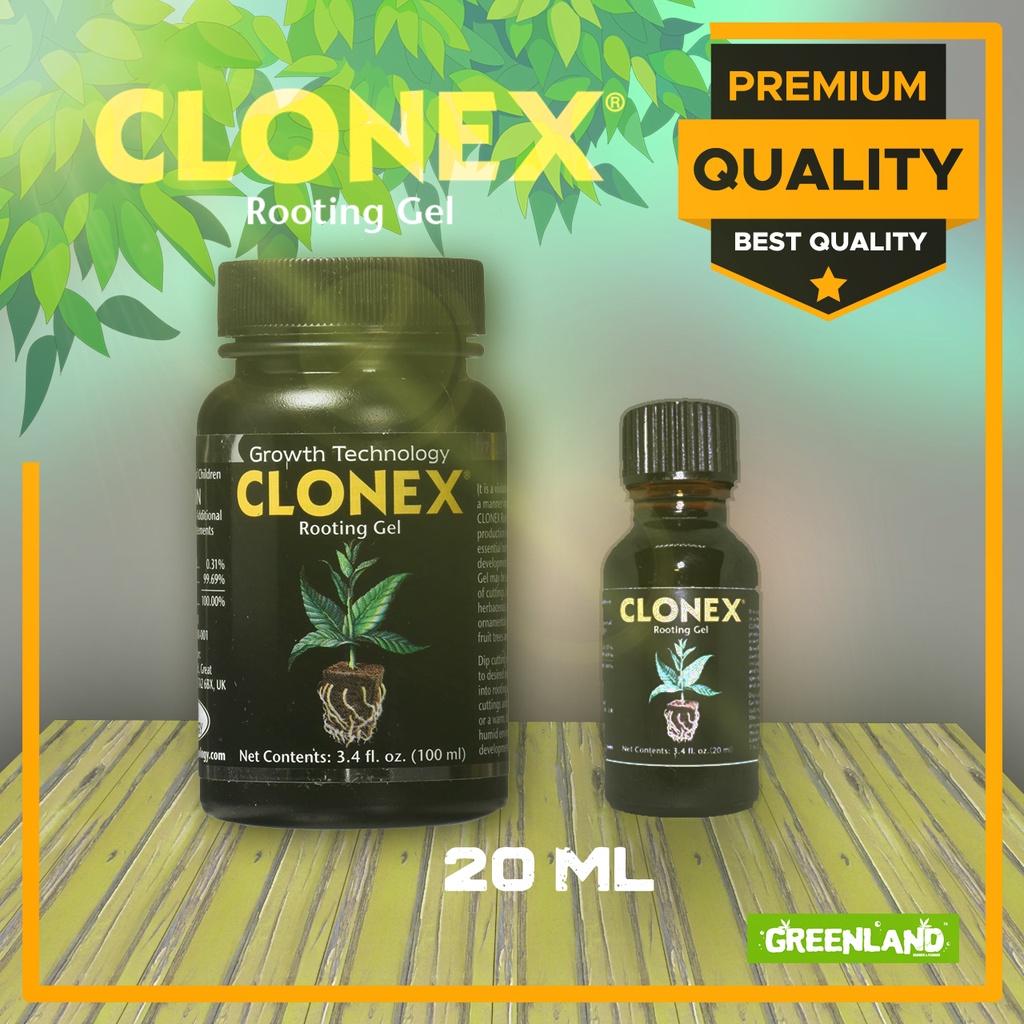 5101520ML Clonex Rooting Gel เจลเร่งราก ของแท้100 ฮอร์โมนพืช ปุ๋ยเร่งราก น้ำยาสูตรเข้นข้น - B1 ...
