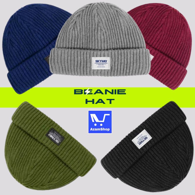 หมวกแก๊ป ลายกะโหลก Kupluk HatK Skullcap hijrah - azamshop1.th - ThaiPick