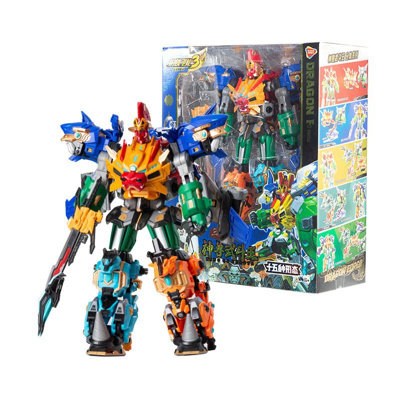 Steel Dragon Mountain Sea Beast Combination Robot Deformation Toys ...