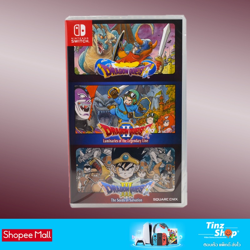 Nintendo Switch Dragon Quest 1+2+3 Collection Zone Asia / English (สาม ...
