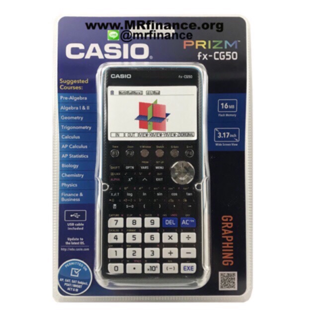 Casio fx-CG50 PRIZM ของใหม่ ของแท้ รุ่นใหม่ล่าสุด | Shopee Thailand