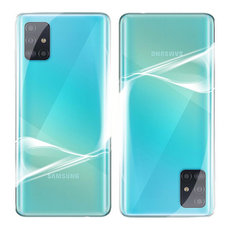 ฟิล์มกันรอยหน้าจอสําหรับ Samsung Galaxy A71 A70S A 7 2018 A30S A61 A40 ...