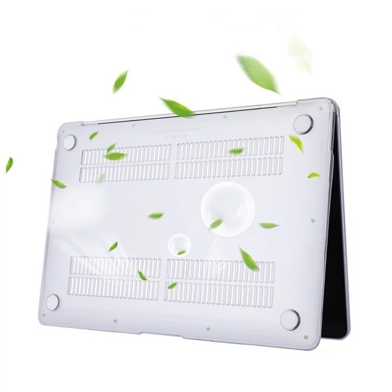 พร้อมส่งเคสใสสำหรับMB AirPro 13141516 Clearคริสตัล ไม่ตัดโลโก้ พอดี ...