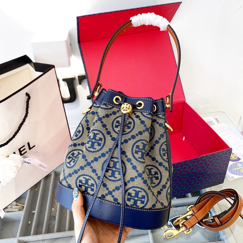 Tory Bur.ch กระเป๋าสะพายไหล่ ทรงเมสเซนเจอร์ สไตล์ตะวันตก แฟชั่นสําหรับ ...