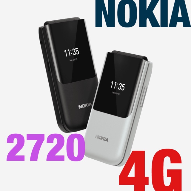 Nokia 2720 Flip 4G เครื่องแท้ ปุ่มไทย เมนูไทย ประกันร้าน ...