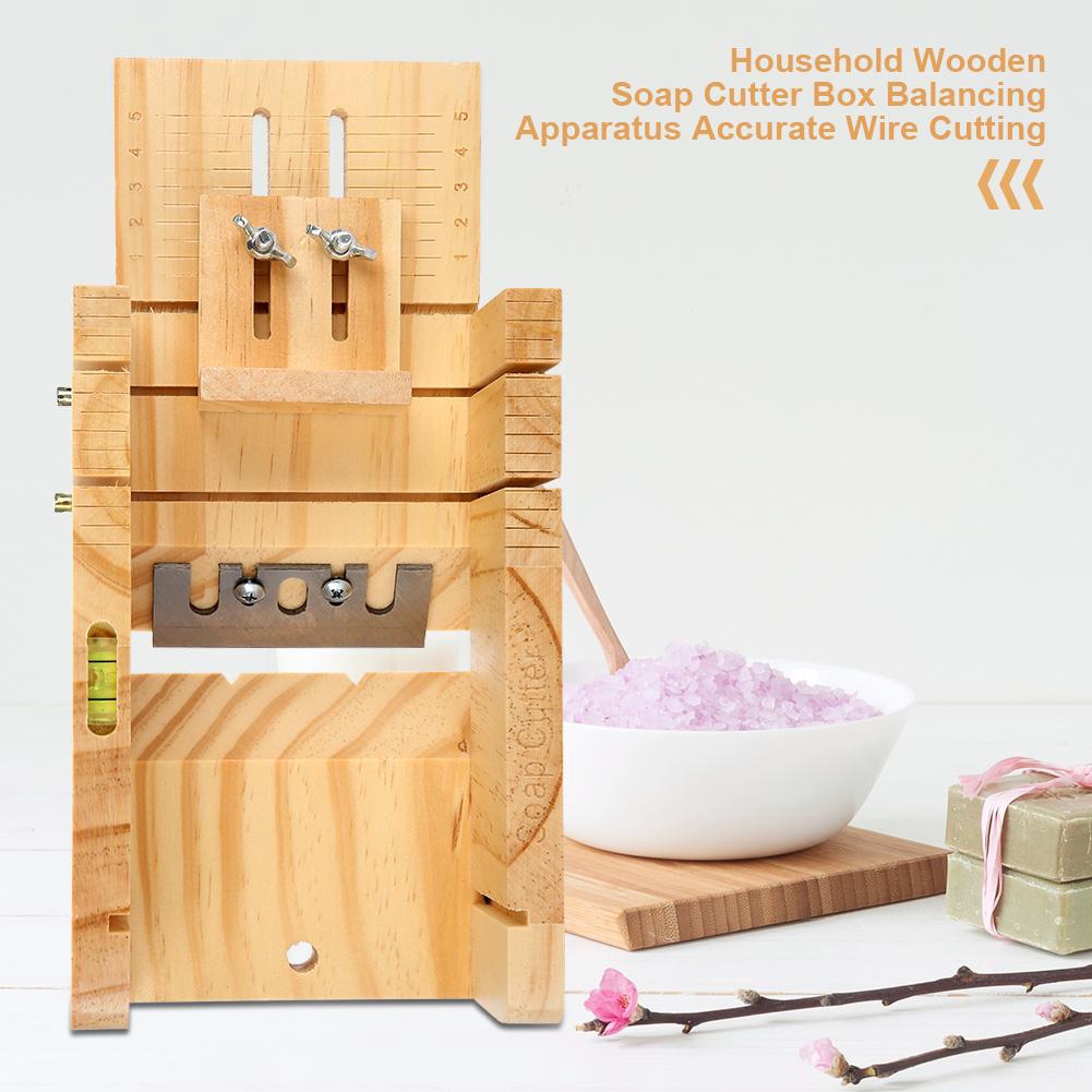 Wooden Adjustable Loaf Soap Cutter Wood Box Cutting and Beveler Planer ...