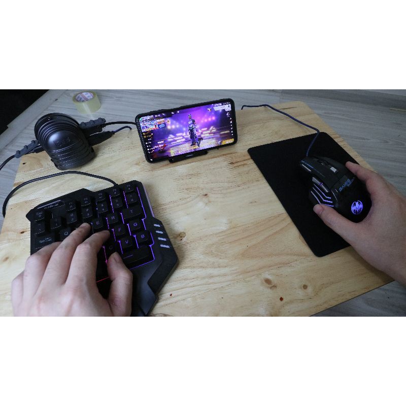 GOPAD G3 พร้อมเม้าส์กับคีย์บอร์ดครบชุด รองรับ Android ลดแรงดีดปืนได้ ...