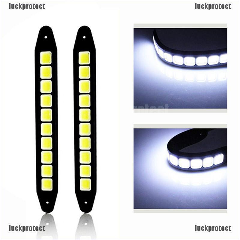Luck 20 W Led 12v Daytime Running Drl Cob สายไฟตัดหมอกกันน้ําสําหรับติด ...
