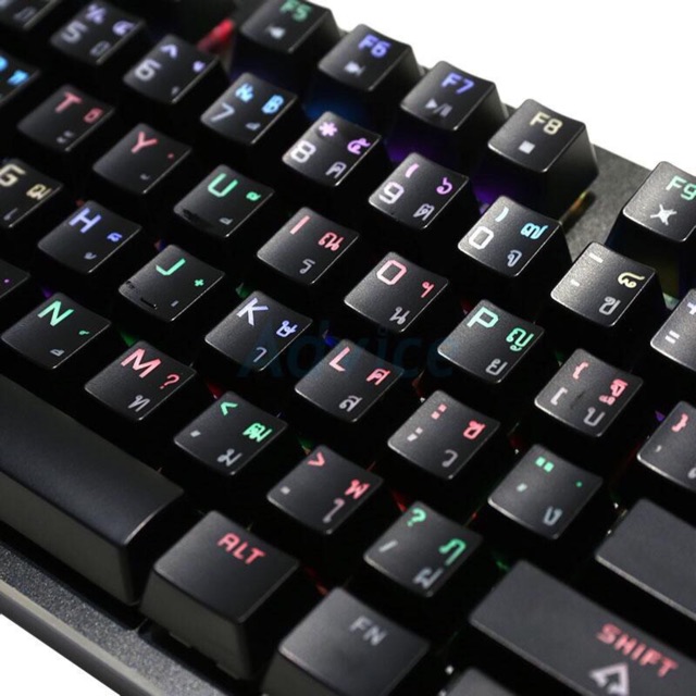 Keyboard Neolution E-Sport Galaxtic RGB 104 Key Mechanical Keyboard ...