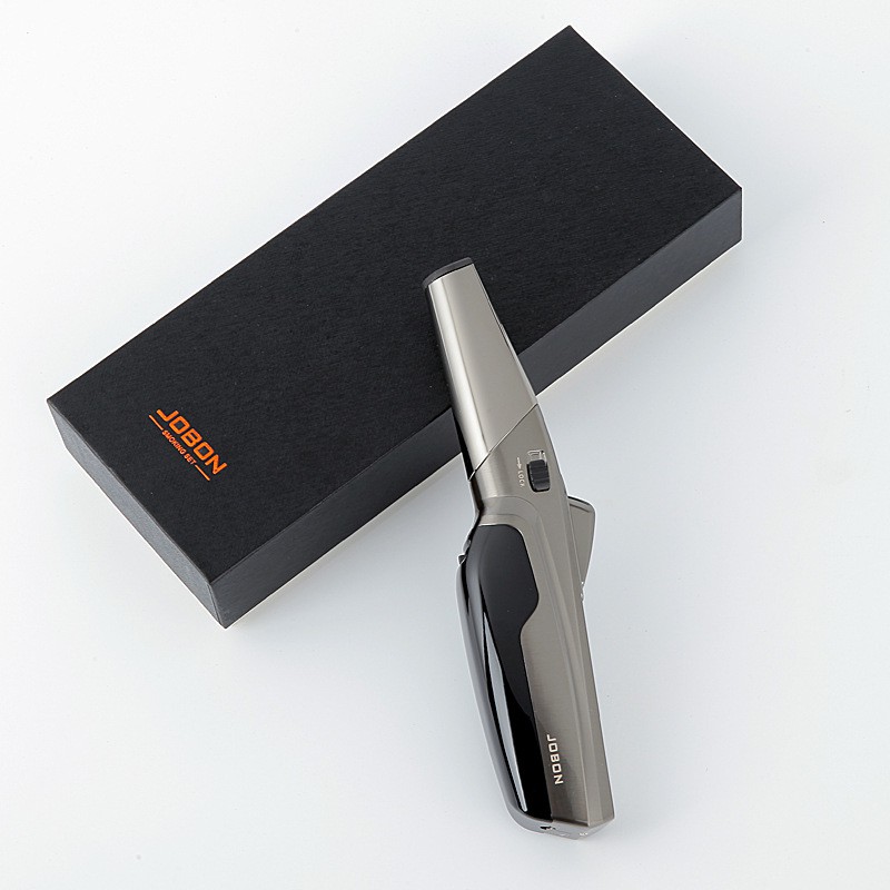 อุปกรณ์ซิการ์：Jobon Outdoor en Sray Gun Jet Torch Lighter Turbo Gas ...