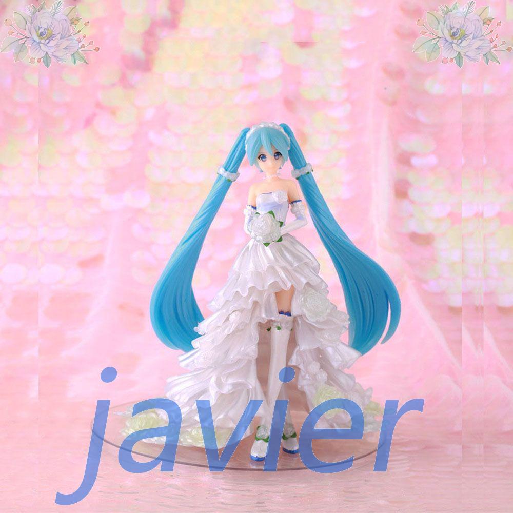 Javier โมเดลฟิกเกอร์ Miku Hatsune Action Figures Anime Miku Hatsune ...
