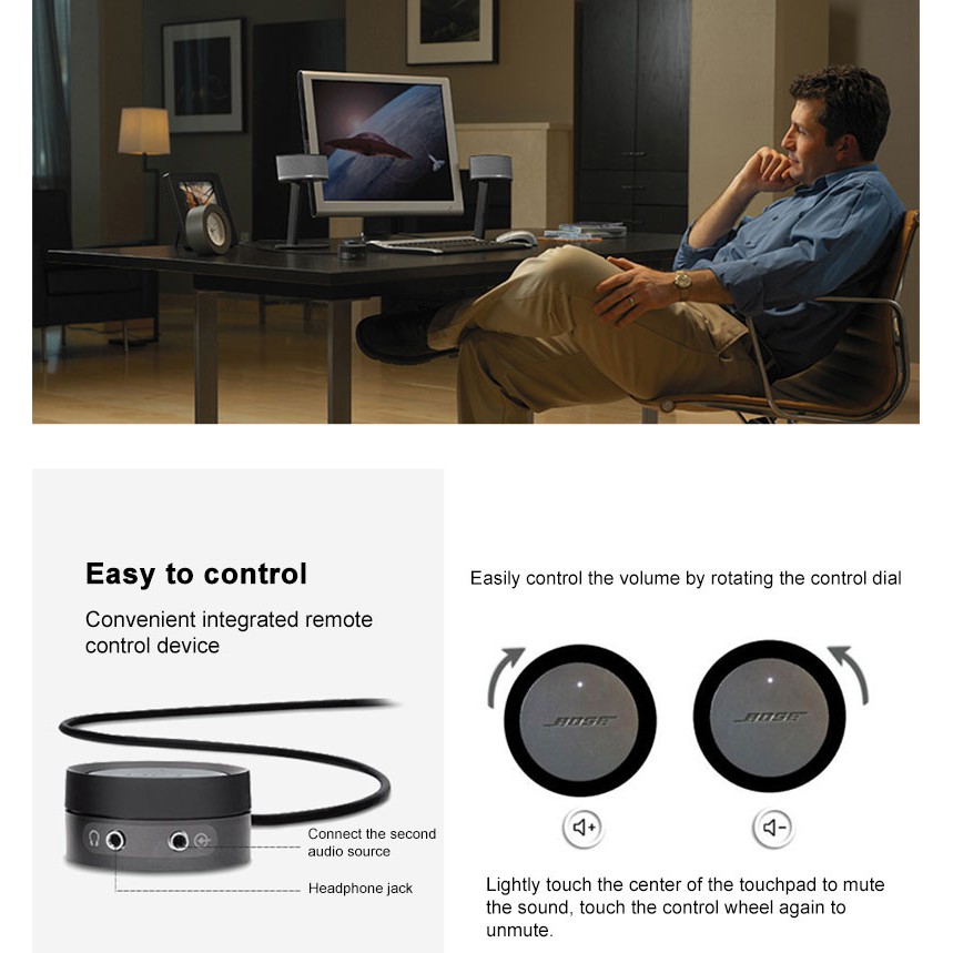 Bose Companion50 C50 ลําโพงมัลติมีเดียลําโพง 2.1 ลำโพงเบสหนักๆ เครื่องเสียงโฮมเธียเตอร์ Computer ...