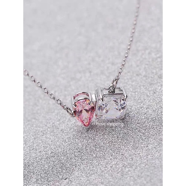 สร้อยคริสตัลชมพูSwarovski attract soul แท้รับประกัน 2 ปี - swarovski ...