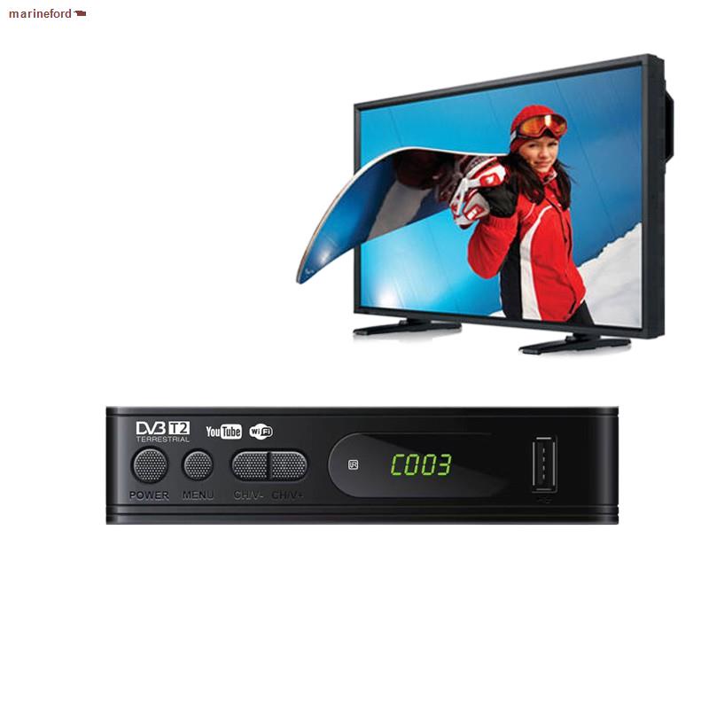จุดประเทศไทยDVB-T2 H.264 HD digital set-top box TV satellite support YouTube 925000 DVB-C MPEG4 ...