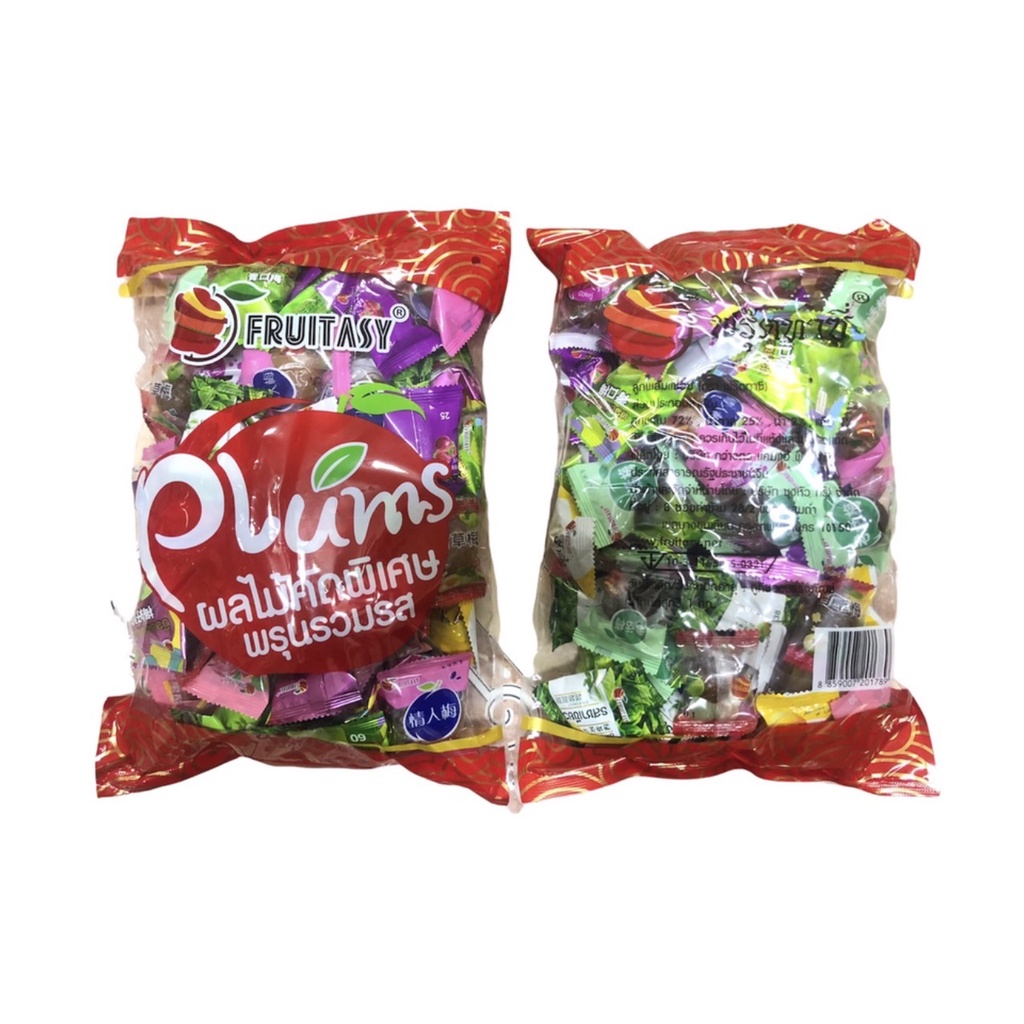 บ๊วยคละรส ถุงแพคเกจ ตามรูป ตรา Fruitasy บ๊วยเชื่อม บ๊วยพรุน ตรา ฟรุ๊ตทา ...