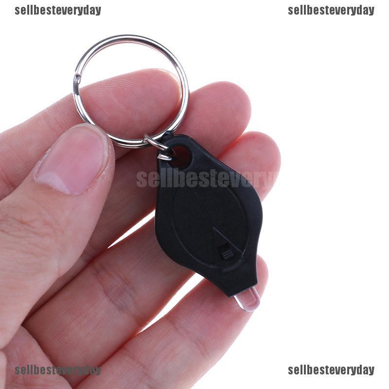 adore Bright Led Micro Light Key chain Squeeze Light Key Ring Camping ...