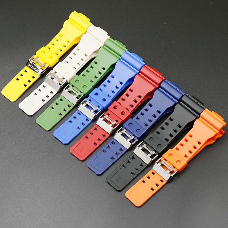 สายนาฬิกาข้อมือเรซิ่นสําหรับ For Casio G Shock Ga 110 Gb Ga 100
