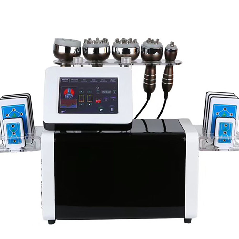 CE Approval 5/6/8 In 1 40k Ultrasonic Cavitation Vacuum RF Beauty ...