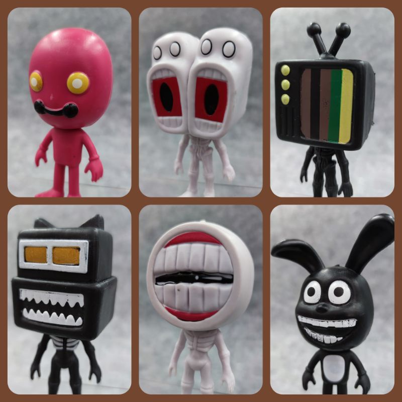 โมเดล Siren Head เปรตหัวลำโพง SCP ขนาด SD 10-12 Cm. มี 6 แบบ ราคาถูก ...