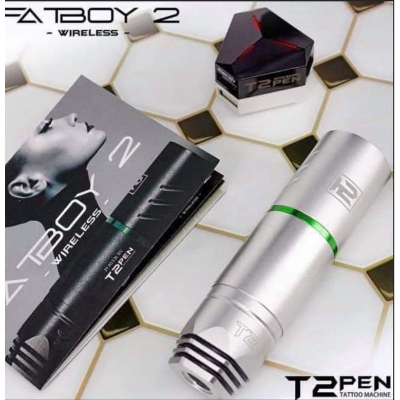 เครื่องสักไร้สายT2 FATBOY 2ของแท้รับประกัน1ปี - ranongtattooshop - ThaiPick