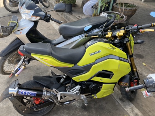 ท่อแต่งMsx,Ksr "Over racing" ท่อทั้งใบ #ออกล่าง" - namzaza_k - ThaiPick