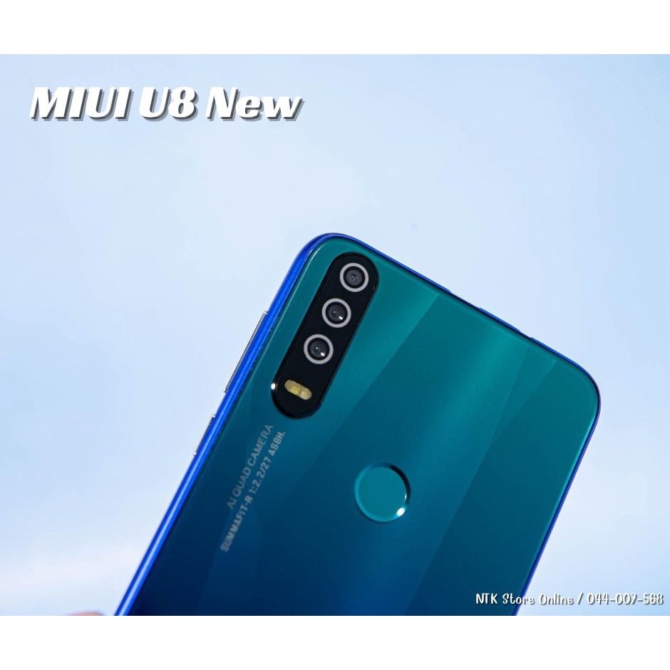 โทรศัพท์มือถือ MIUI U8 หน้าจอ 6.1 นิ้ว Ram 4GBRom 64GB รับประกันศูนย์ 1 ...