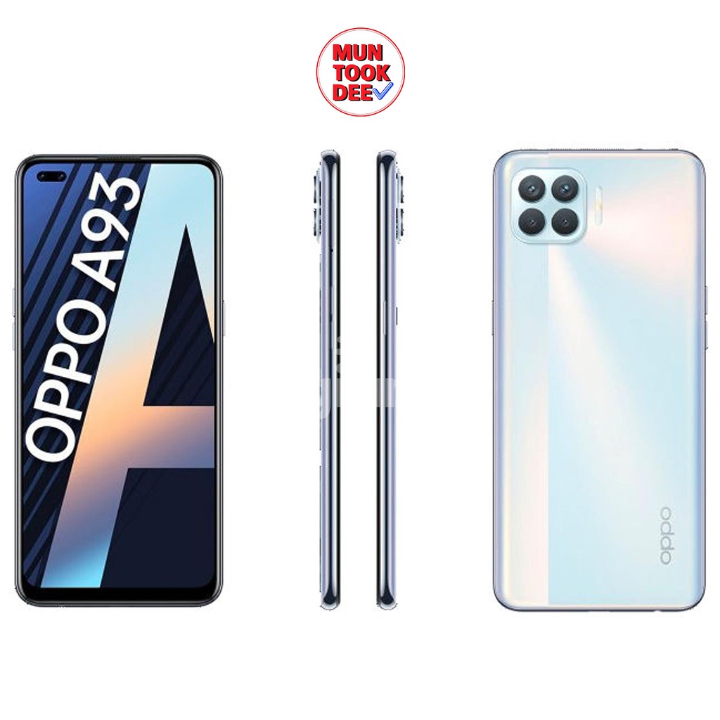 [ ของแท้ ] Oppo A93 ram8/128 เครื่องบาง สวย กล้อง6ตัว ชาร์จไว 18w #เครื่องศูนย์ไทย มือถือ ถูก ...