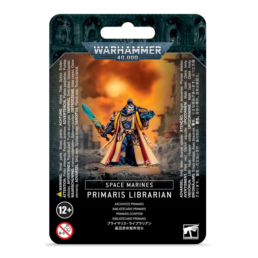 GW-พร้อมส่ง WARHAMMER WARHAMMER 40K SPACE MARINES PRIMARIS LIBRARIAN ...