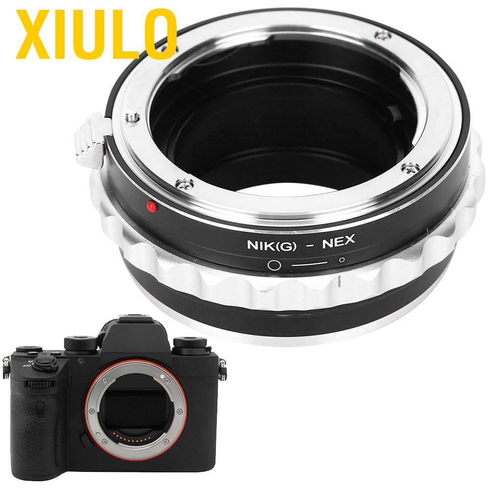 Xiulo Fikaz Nik(G)-Nex แหวนอะแดปเตอร์เลนส์สําหรับ Nikon G Mount To Sony ...