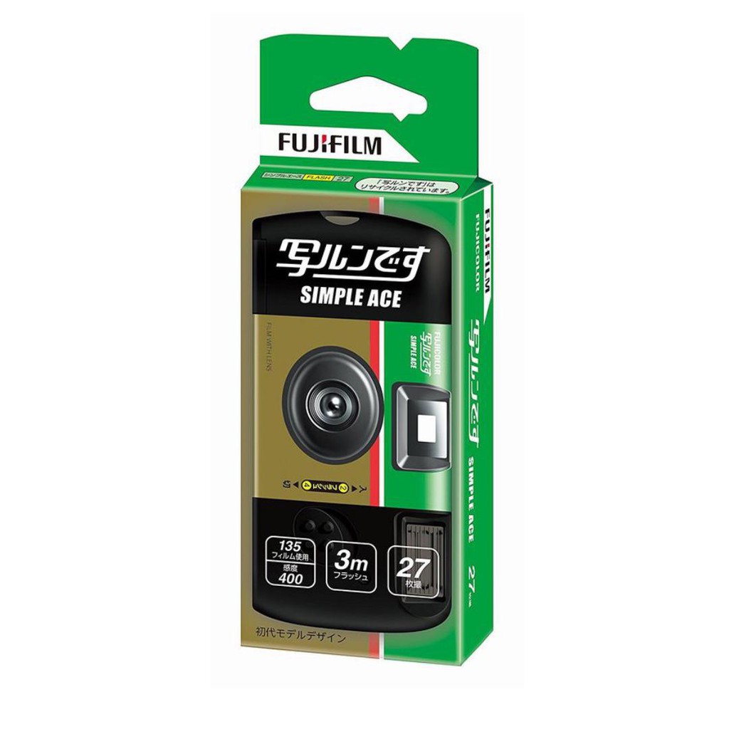 Fujifilm Simple ACE Camera ISO 400 กล้องฟิล์มใช้แล้วทิ้ง jY9a ...