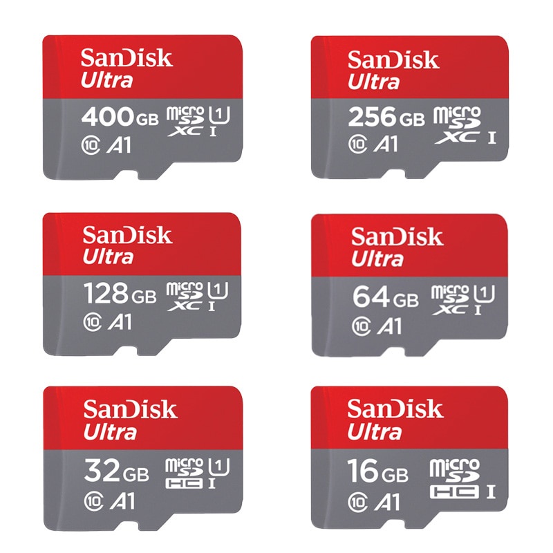 Micro sd Memory Card 400GB 256GB 200GB 128GB 64GB 32GB 16GB Class 10 ...
