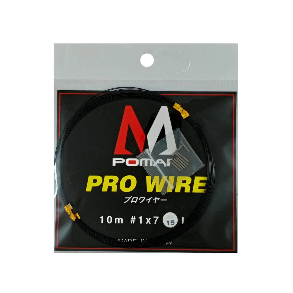 สลิงดำ ตกปลา 1X7 M-POMAR Pro Wire ยาว 10 เมตร - ndpzpbibo5 - ThaiPick