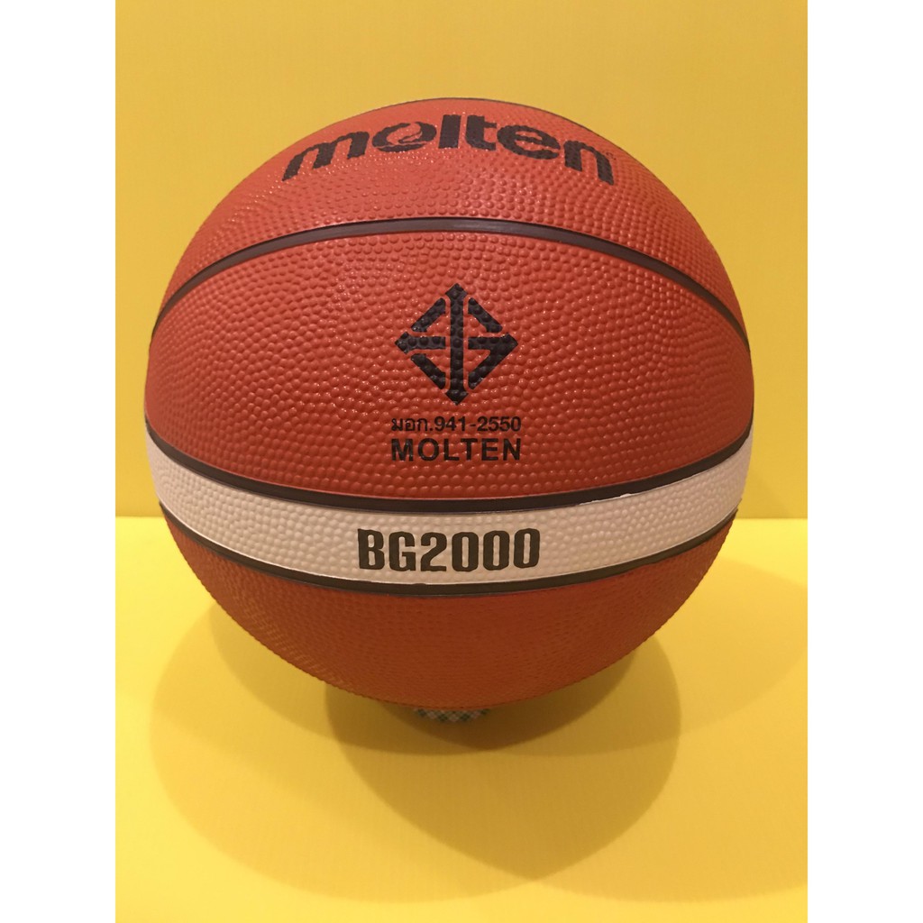 [ของแท้ 100%] ลูกบาส ลูกบาสเกตบอล molten BG2000 size 7 ของแท้ 100% มี ...
