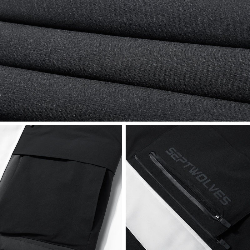 [ขายด่วน] Septwolves Down Jacket 2020 ฤดูหนาวใหม่ผู้ชายหนาสั้น Hooded ...