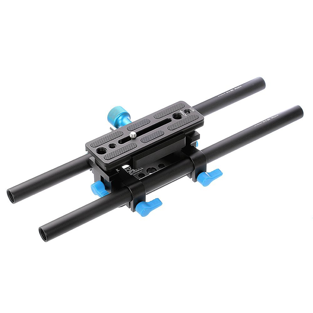 Fotga dp3000 M4 15mm rod rail rig quick release baseplate for DSLR ...